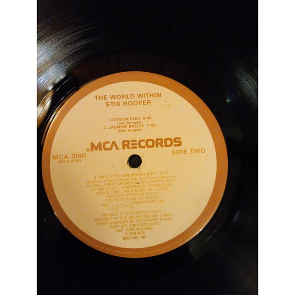 VINYL | Media | Stix Hooper The World Withinvintage 979 Vinyl Record ...